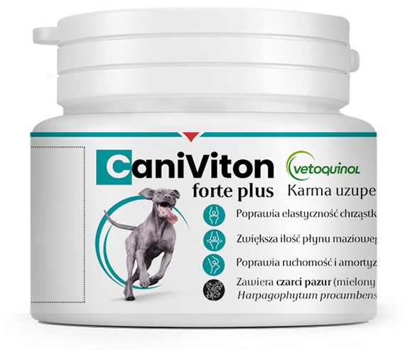 Telekarma.pl - karma Vetoquinol caniviton forte plus preparat na stawy dla psa - Tabletki na ...